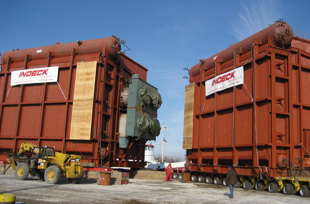 2 New Indeck Boilers delivered to Ontario, Canada